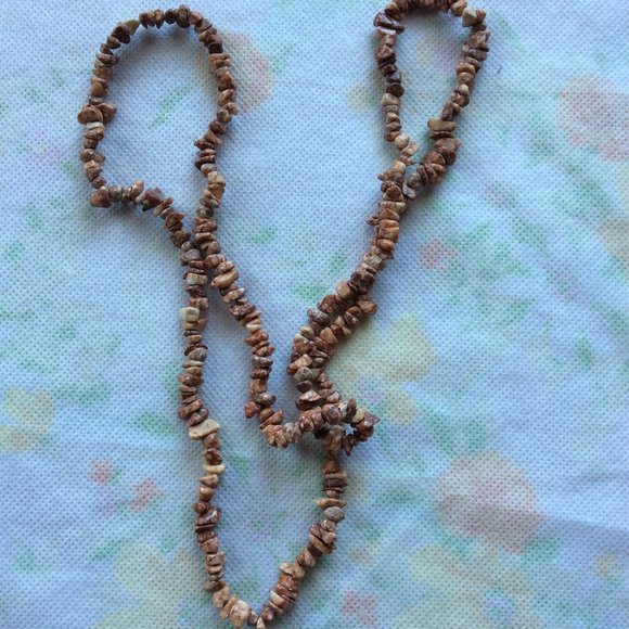 Jewelry | Natural Stone Chip Necklace | Poshmark